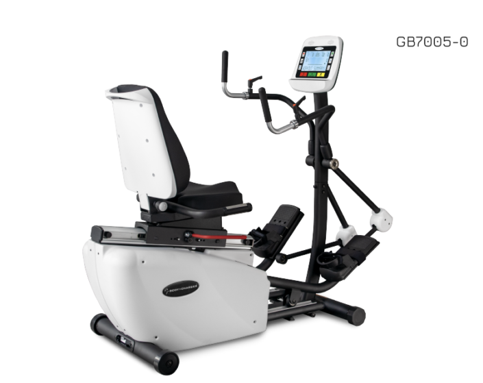 Body Charger Recumbent Cross Trainer is total body workout.